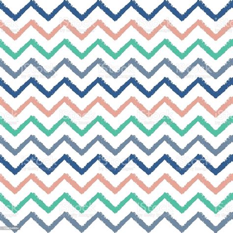 ベクターカラフルなシェブロン白シームレスパターン ジグザグのベクターアート素材や画像を多数ご用意 ジグザグ 春 背景 Istock