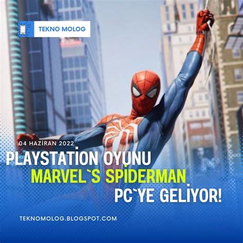 PlayStation Oyunu Marvel S Spider Man Bilgisayara Geliyor Playstation