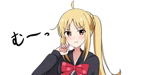 Nijika Ijichi Angry Face Ahoge ぼざろ 虹夏 Pixiv