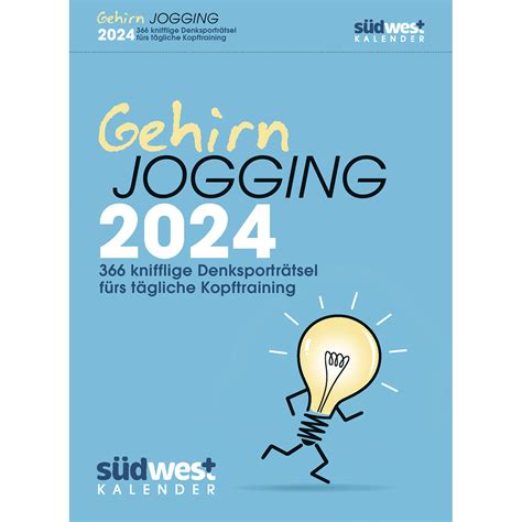 Abreißkalender 2024 Gehirnjogging Jetzt online kaufen bei Frölich