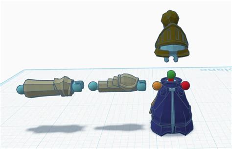 Yeeps Knight Bundle By Rykerj10 Makerworld Download Free 3d Models