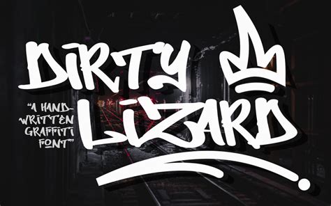 Spiky Frog Sharp Graffiti Font 252807 Templatemonster