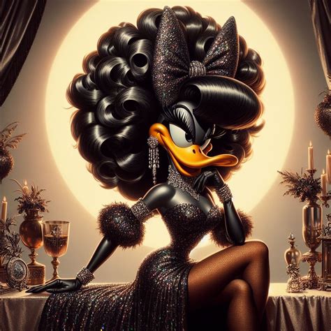 Daffy In Drag 2 By The Frilly Salon On Deviantart
