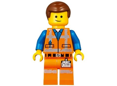 Lego Movie Minifigure Emmet Brickowski Uniforme Indossata Etsy