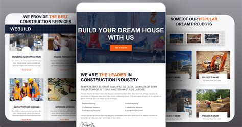 Construction Website Design Html Css And Js Free Source Code