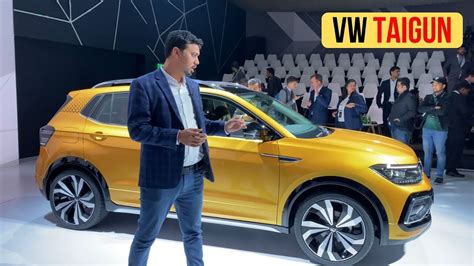 India Spec Volkswagen Taigun Compact Suv Unveiled In India