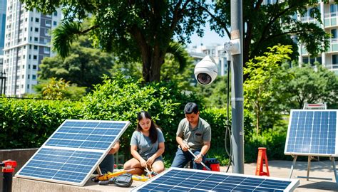 Solar Powered Security Camera System In Singapore