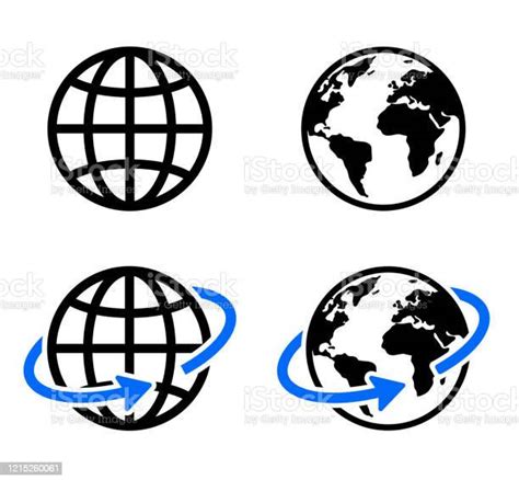 全域和 Web 圖像集的地球圖示向量圖形及更多互聯網圖片 互聯網 互聯網瀏覽器 全球商務 Istock