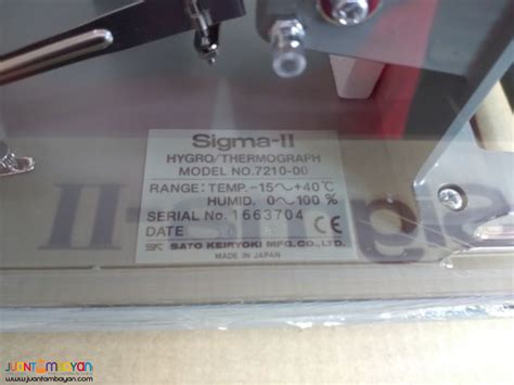 Thermohygrograph Hygrograph Chart Recorder