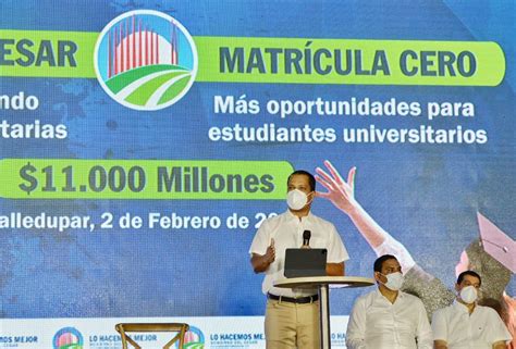 Matrícula cero para estudiantes de la UPC y Unad Gobernador Monsalvo