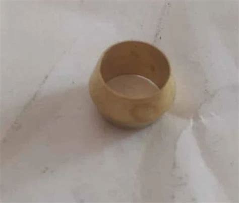 Golden 8mm Mild Steel Brass Ferrules For Structure Pipe At ₹ 120piece