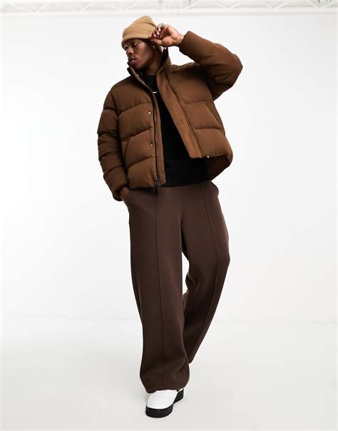 Nike Tech Fleece Puffer Jacket In Brown For Men Lyst Uk