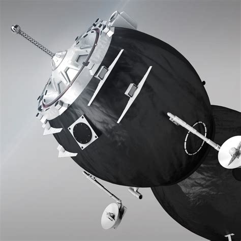 Spaceship Progress 3d Model