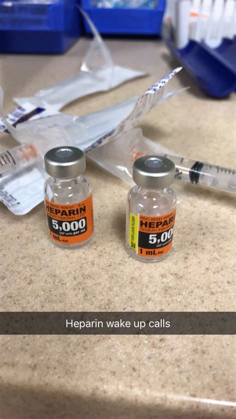 Heparin Subcutaneous Injection Gauge