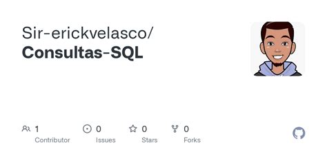 GitHub Sir Erickvelasco Consultas SQL