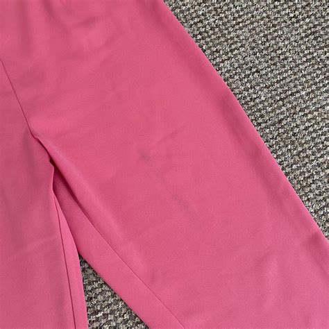 Size 10 Pink Capri Pants From Flamin Star Clothing Depop