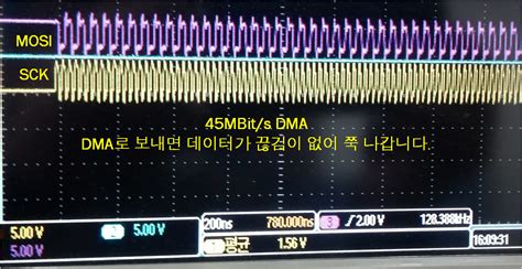 Try의 Mcu 세상 Stm32f4xx Nucleo 보드 테스트 17 Spi Tx Dmakeil