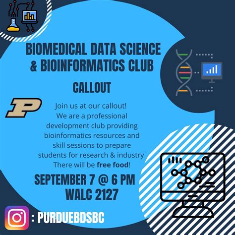 Biomedical Data Science And Bioinformatics Club Callout This Wednesday All Skill Levels Welcome