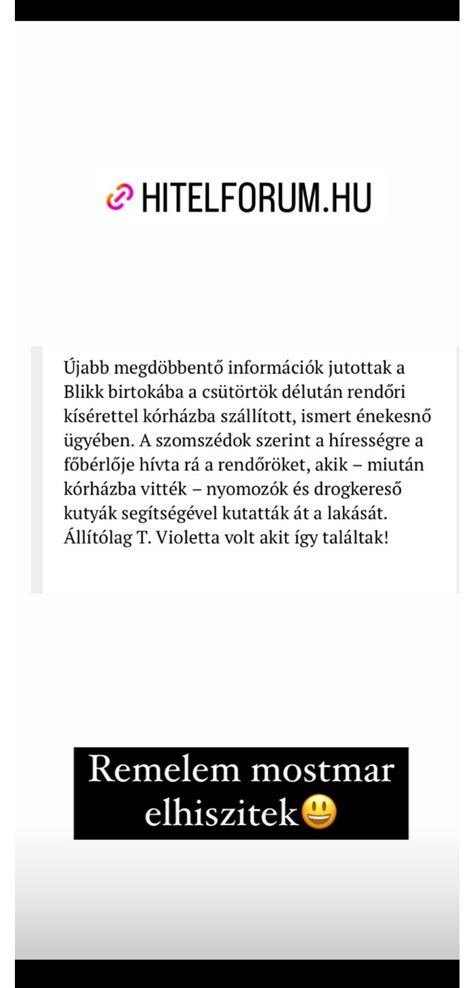 Tóth Andis Drogbotrány újabb Mérföldkő Tudja Valaki Ki Az A T