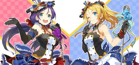 Tojo Nozomi And Ayase Eli Love Live And 2 More Drawn By Shirabi