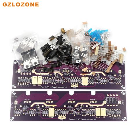 2ch Hifi Pass A3 Fet Pure Class A Power Amplifier Base On Pass Labs