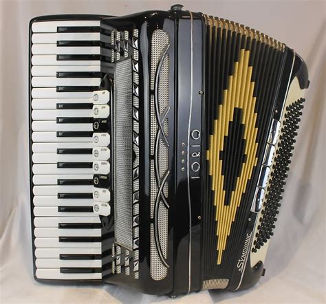 6225 Black Iorio Symphonic Piano Accordion LMH 41 120 Reverb