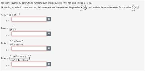 [solved] could you hep please for each sequence an below find a