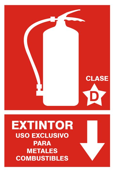 Extintor Uso Exclusivo Metales Combustibles Clase D Pararrayos