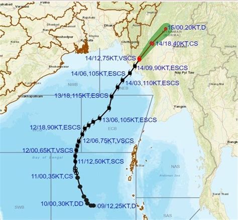 Extremely Severe Cyclonic Storm Mocha Weakens Into Very Severe