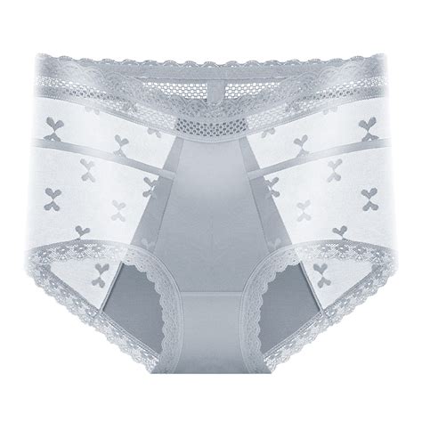 Taqqpue Womens Underwear High Waist Sexy Lace Underwear Soft Breathable