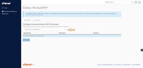 Comment Changer Les Param Tres Php Depuis Cpanel Base De