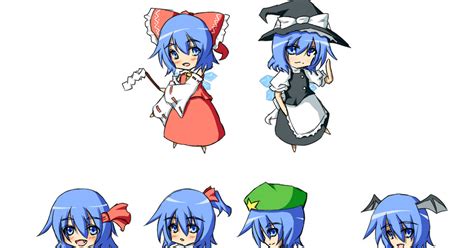 東方 コスプレチルノin紅魔郷（＋主人公） S3マイピク超募集中のイラスト Pixiv