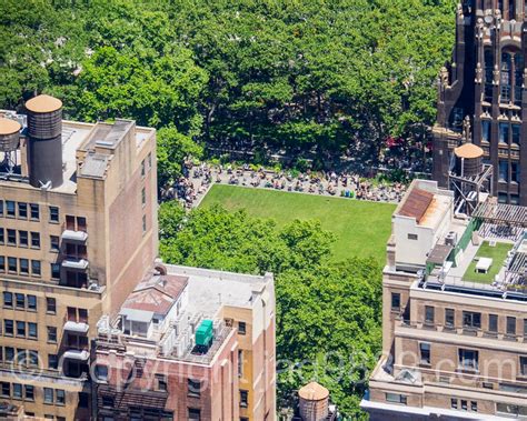 Bryant Park Midtown Manhattan New York City Aerial View Flickr