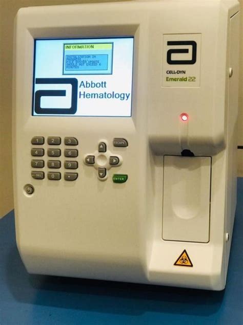 Refurbished Abbott Labs Cell Dyn Emerald 22 For Sale 6500 Item