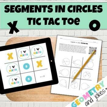 Segments In Circles Chord Secant Tangent Activity Geometry Game TPT