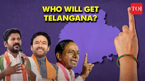 Exit Poll 2023 Kcr To Face Setback Congress Poised To Take Telangana