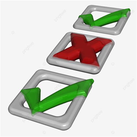 Checkbox 3d Perspective Approved Three Dimensional Form Png