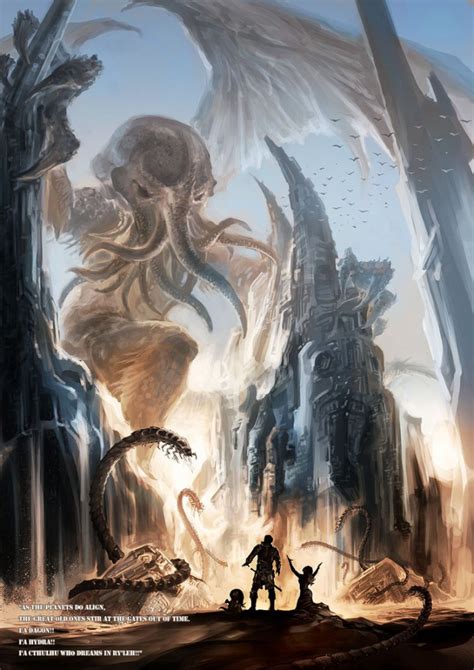 50 Epic Cthulhu Design Inspirations Illustrations And Artwork From Mythology