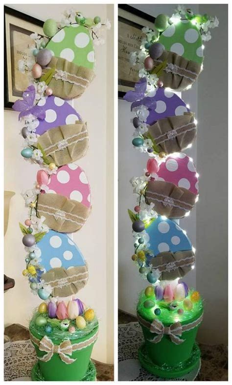 90 DIY Easter Decorations Ideas That Are Happy Hopeful Hike N Dip