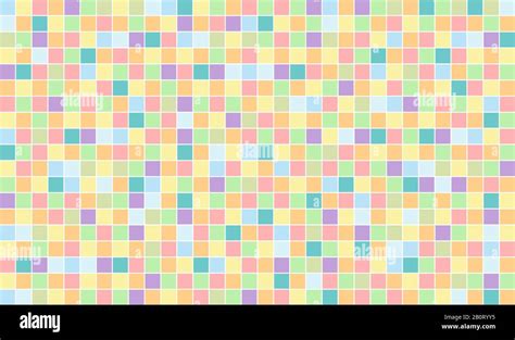 Abstract Square Pixel Mosaic Background Tiles Colorful Template Stock Vector Image And Art Alamy