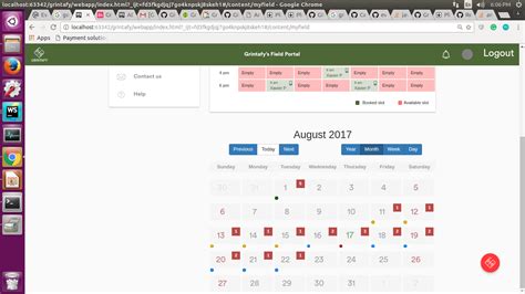 Group Multiple Events Into One In Month View And Multiple Day Event With A Horizontal Line