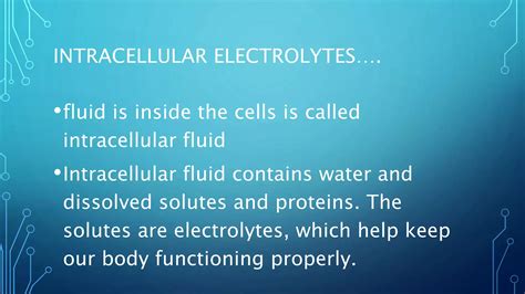 Intracellular And Extracellular Electrolytes Buffer Solution And Buffer Capacity Buffer Pptx