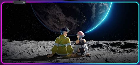 Ігрова поверхня для мишки з Аніме принтом Кіберпанк Cyberpunk Led підсвічування 800 300 4 мм