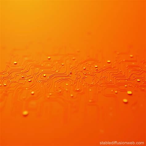 Orange Electric Circuit Design Stable Diffusion Online