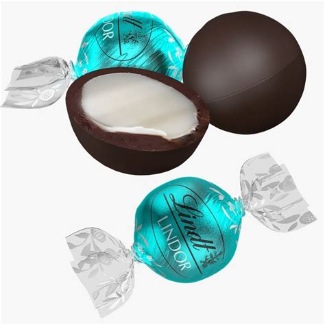 3D модель Кокосовый шоколад Lindt LINDOR - TurboSquid 2365564