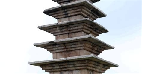 익산 왕궁리 백제왕궁 5층 석탑