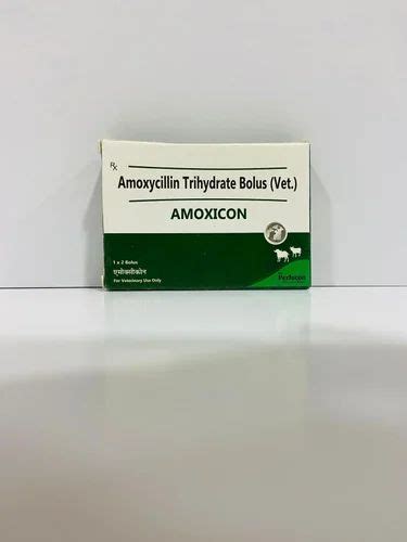 Amoxycillin Trihydrate Bolus Amoxicon At Rs 85 Strip Amoxicillin