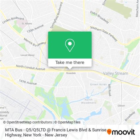 How To Get To Mta Bus Q5 Q5ltd Francis Lewis Blvd And Sunrise