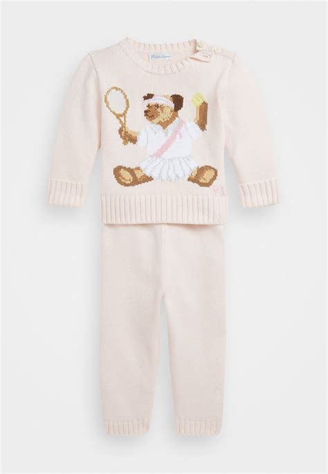 Polo Ralph Lauren Pant Set Trousers Delicate Pinkpink Zalandoie