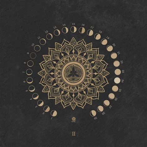 Zak Korvin On Instagram 🌙februarys Moons Sacred Geometry Art